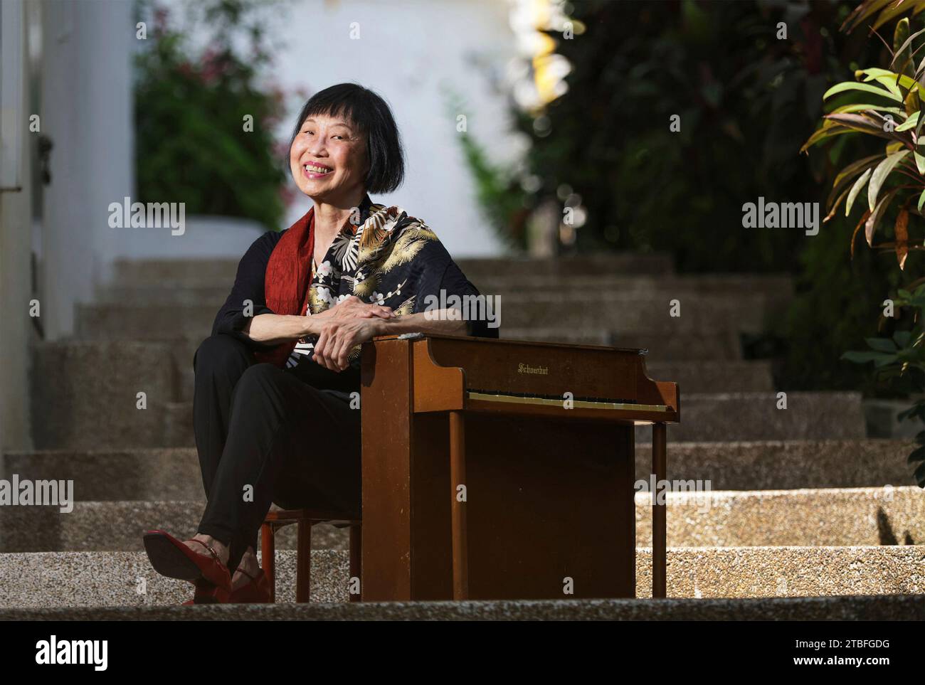 Margaret Leng Tan, New York-based Singaporean musician, photographed on ...