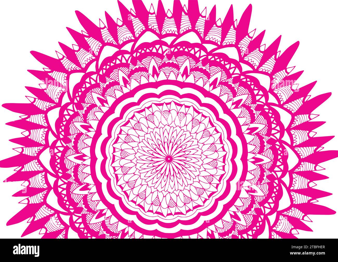 Zen pattern on white Stock Vector Images - Alamy