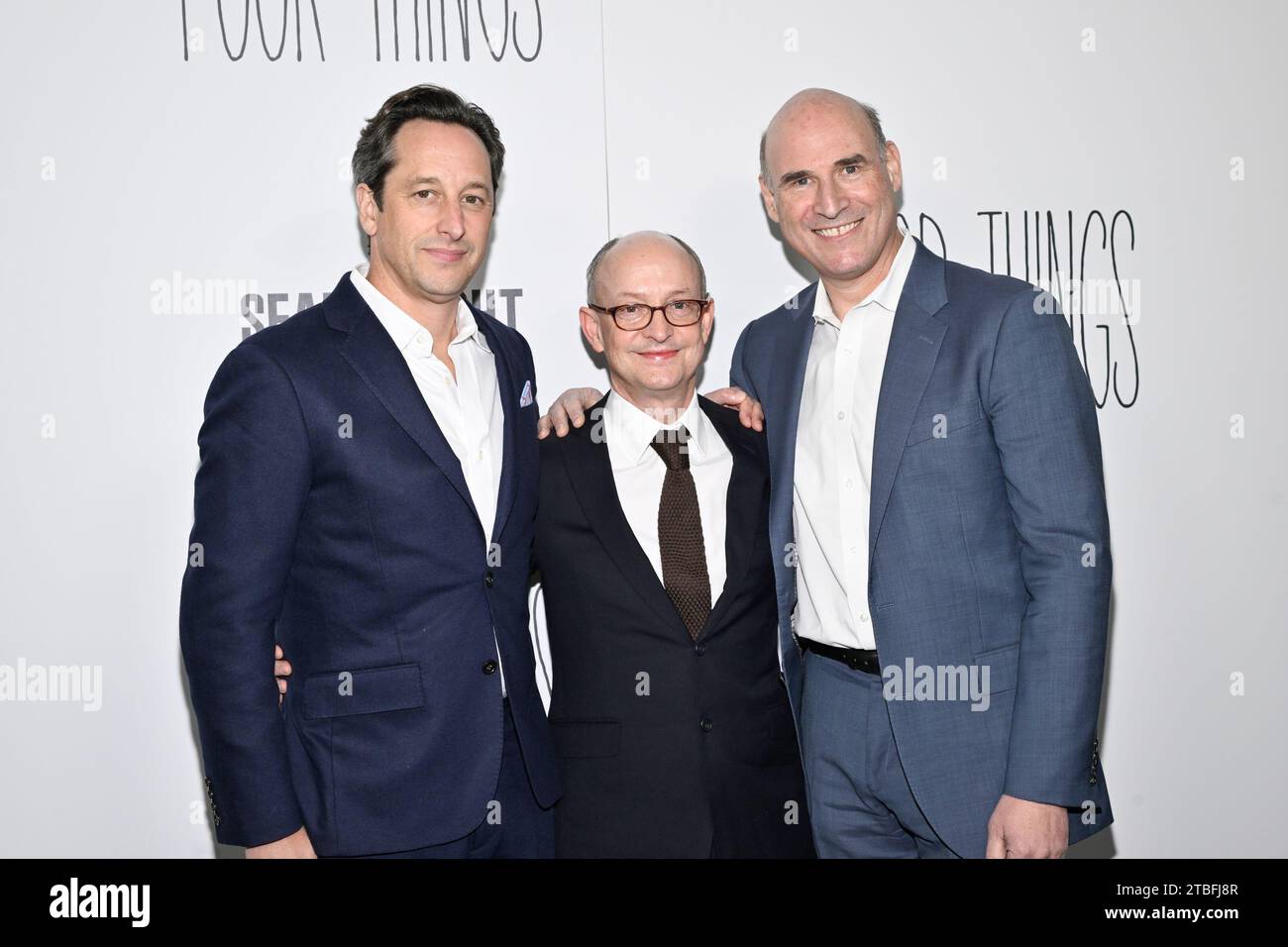 Searchlight Pictures president David Greenbaum, producer Ed Guiney and ...