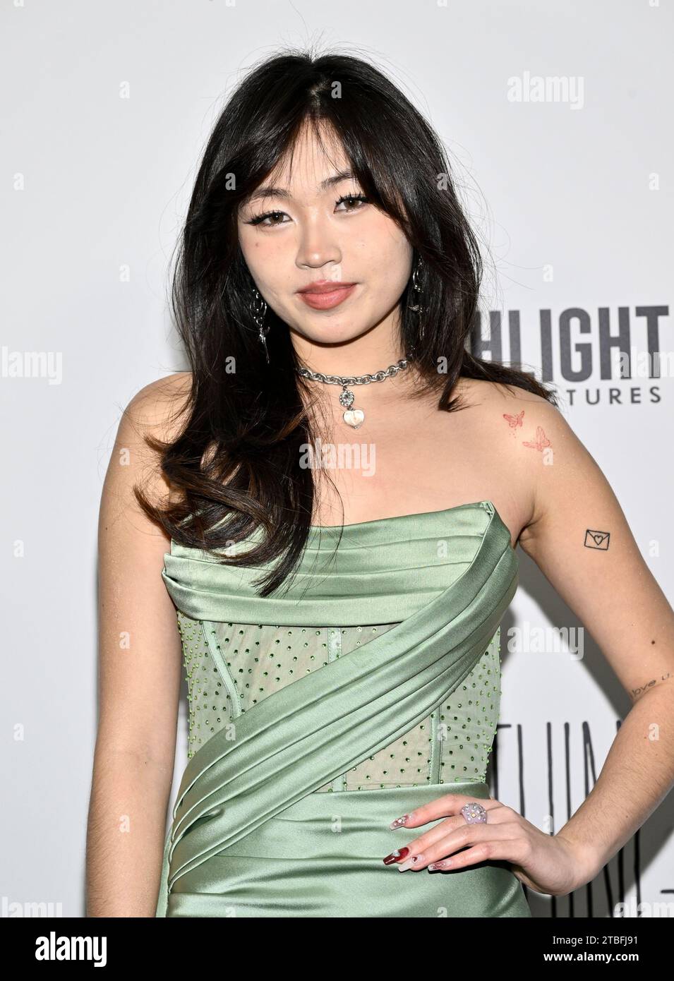 Charlize Chiu attends the premiere of "Poor Things" at the DGA New York ...