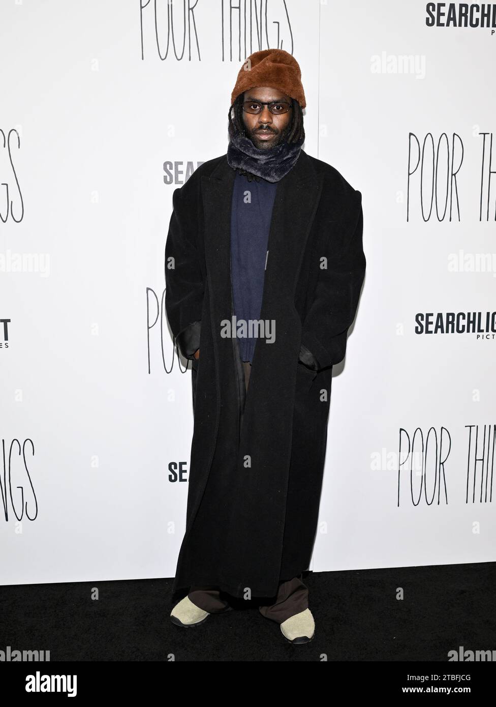 Dev Hynes attends the premiere of "Poor Things" at the DGA New York ...