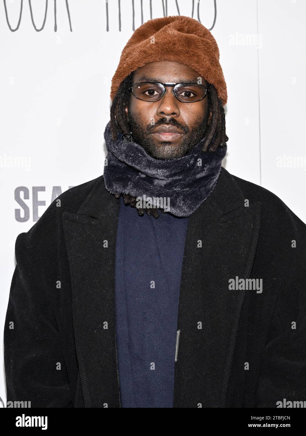 Dev Hynes attends the premiere of "Poor Things" at the DGA New York ...