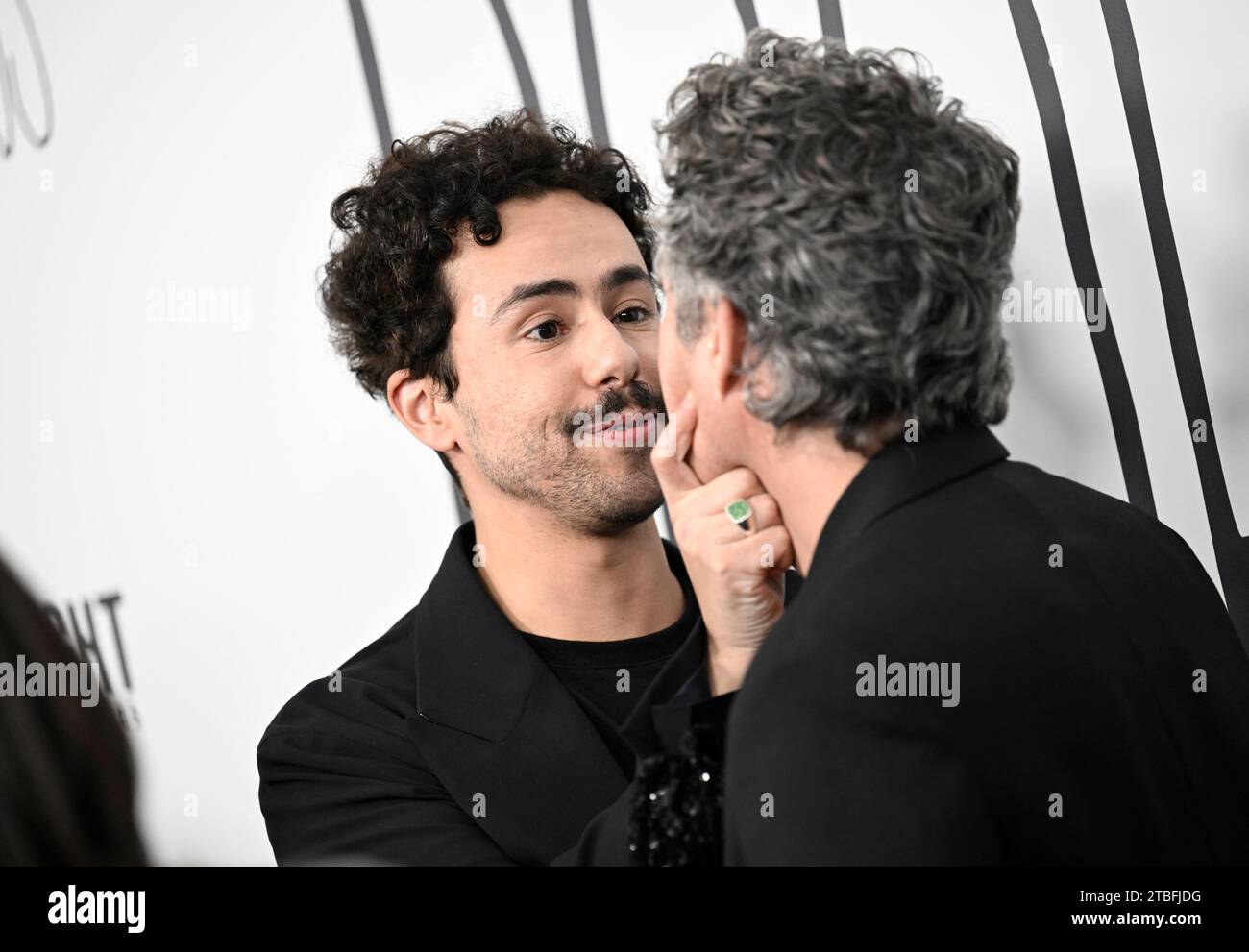 Ramy Youssef, left, and Mark Ruffalo attend the premiere of "Poor ...
