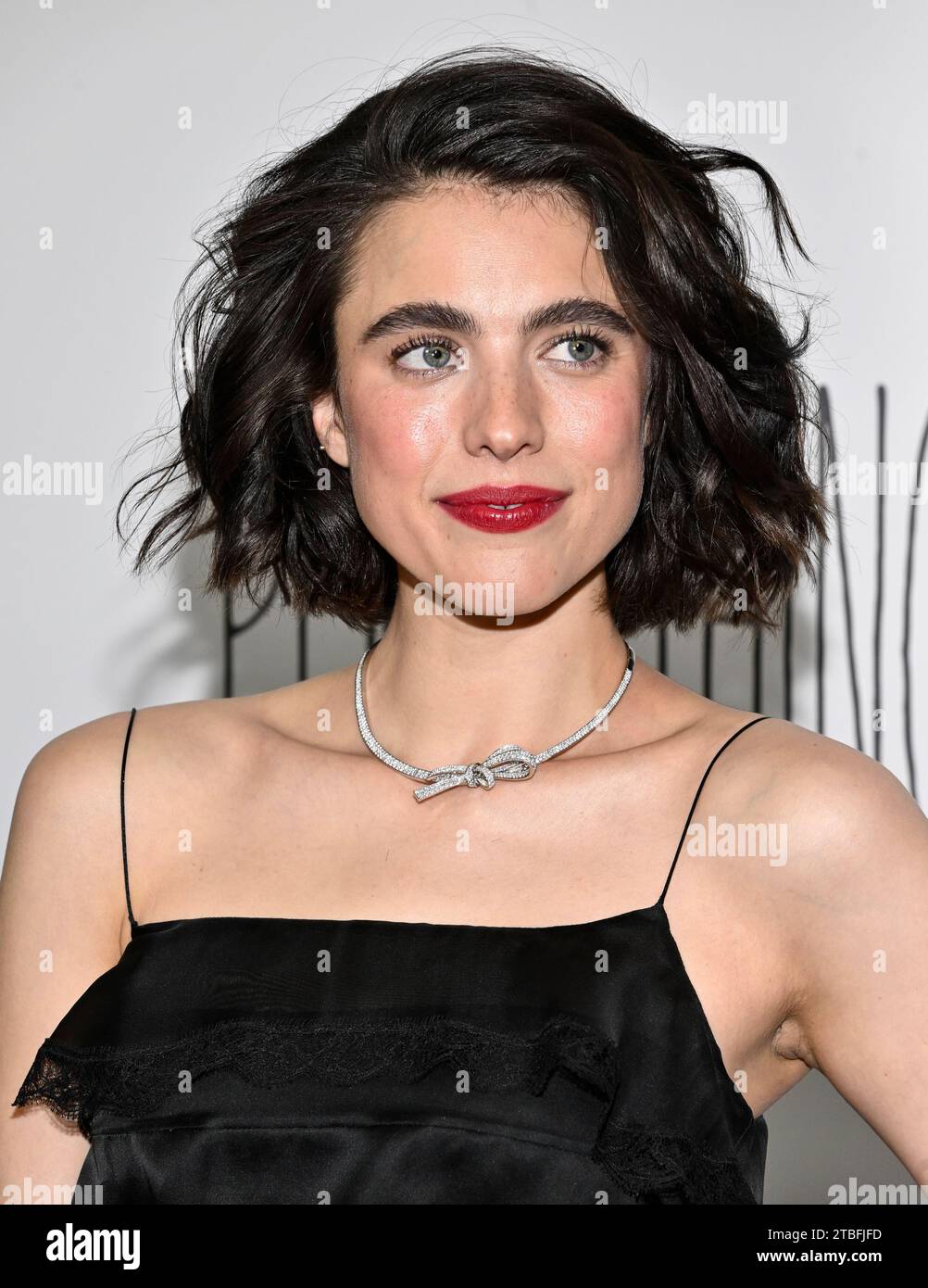 Margaret Qualley attends the premiere of "Poor Things" at the DGA New ...
