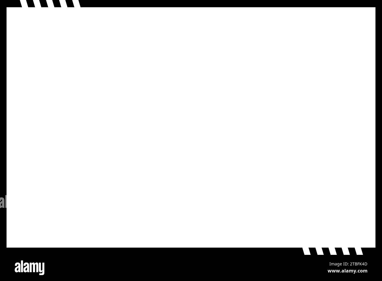 Rectangle design Black and White Stock Photos & Images - Alamy