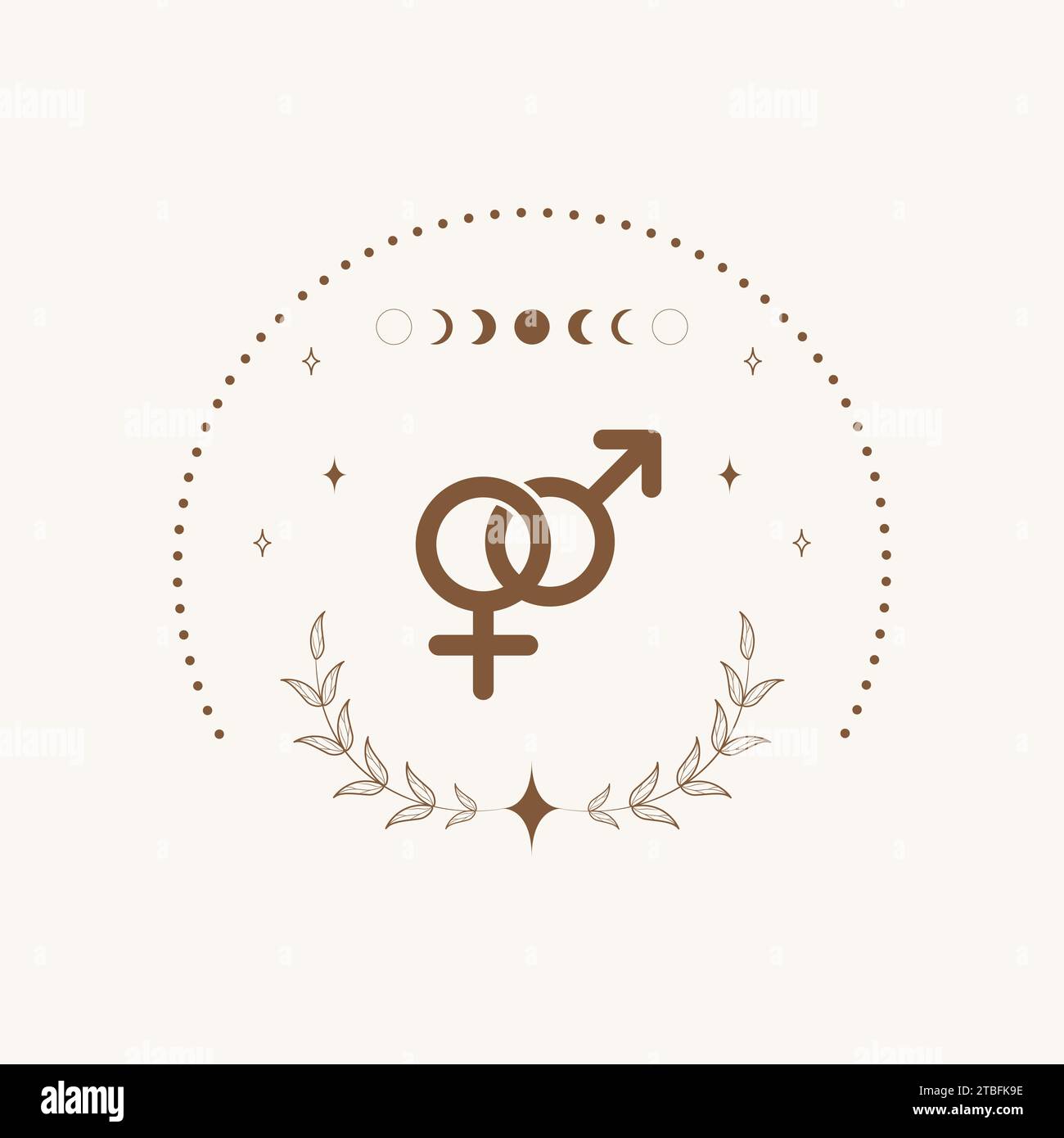 Gender equality symbols Stock Vector Images - Alamy