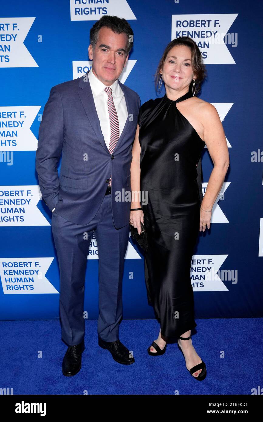 Brian D'Arcy James and Jennifer Prescott attend the Robert F. Kennedy ...
