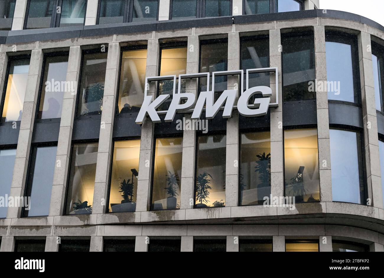 Berlin, Germany. 06th Dec, 2023. A KPMG office building in Heidestrasse. KPMG is an auditing ...