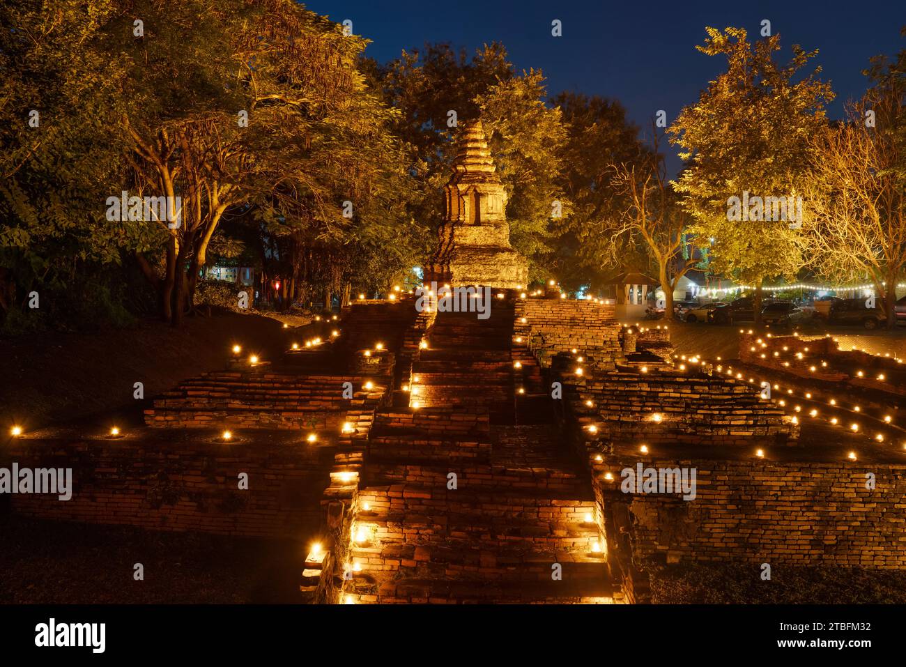 CHIANGMAI - NOVEMBER 28, 2023 : Wiang Kum Kam is Ancient Lost City at ...