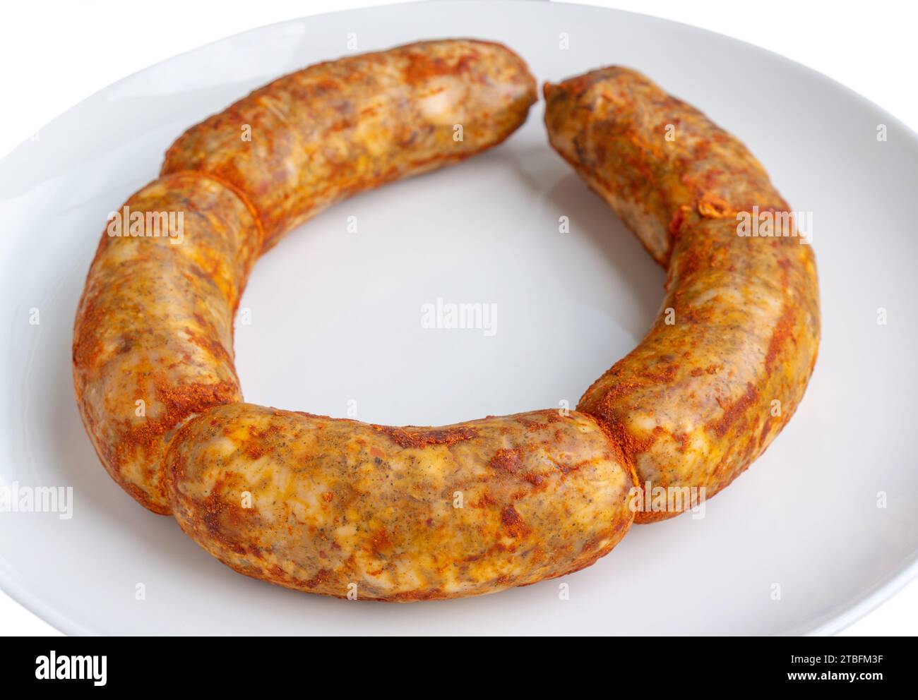 Traditional Georgian sausage Kupati, mainly produced in the Mingrelia ...