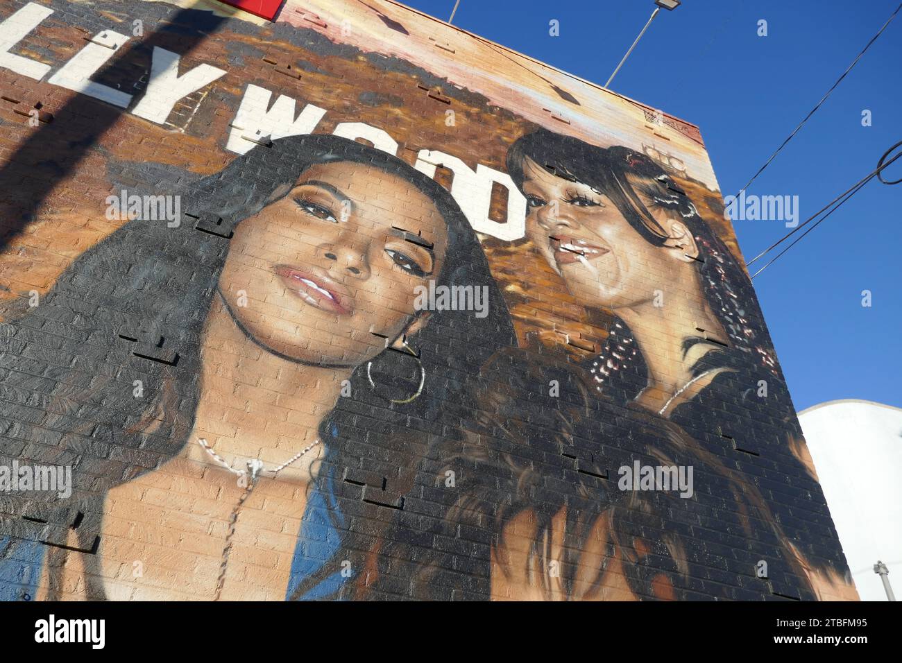 Los Angeles, California, USA 5th December 2023 Street Art Mural of Amy ...