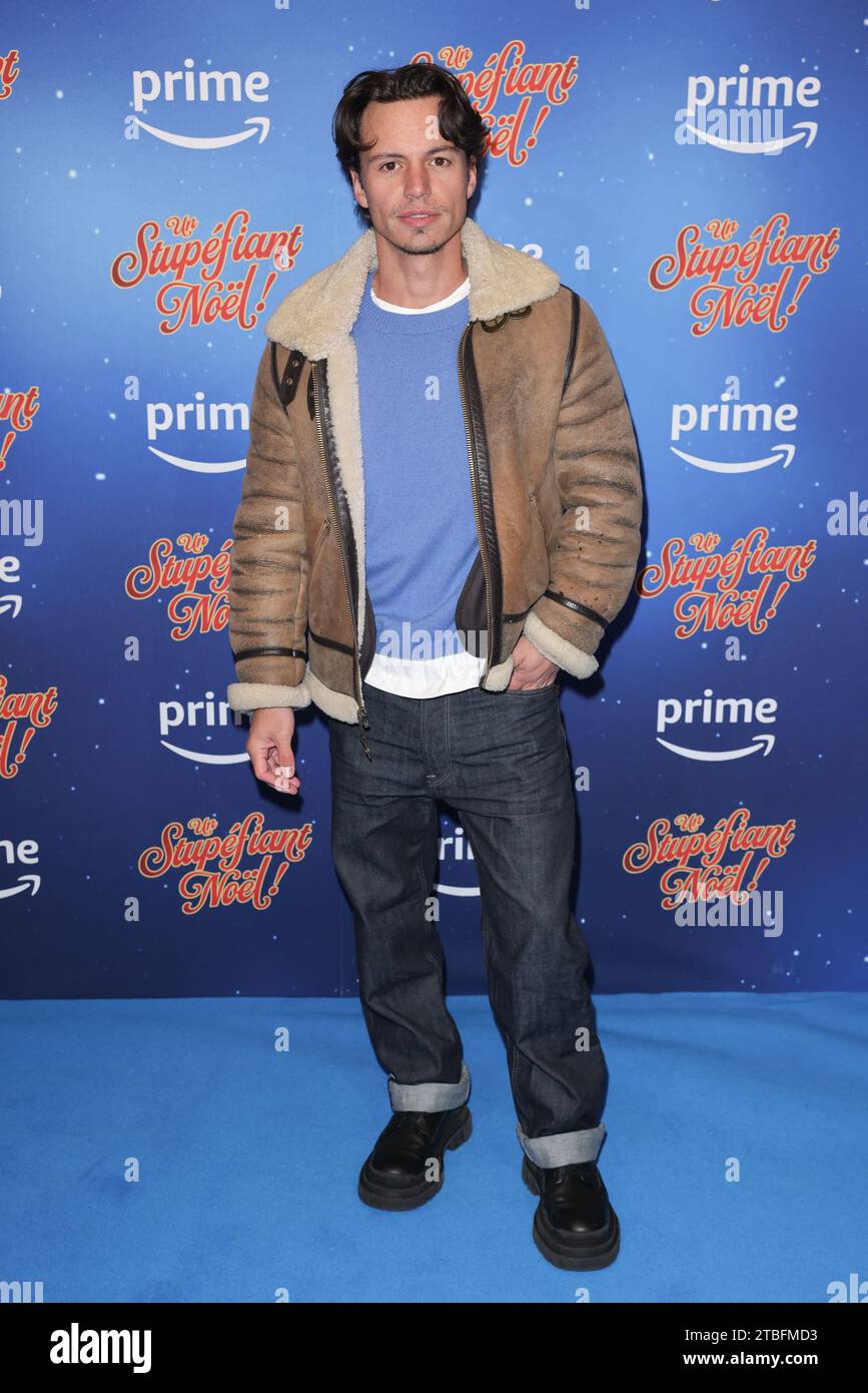 Paris, France. 06th Dec, 2023. Kevin Dias attends the premiere of the ...