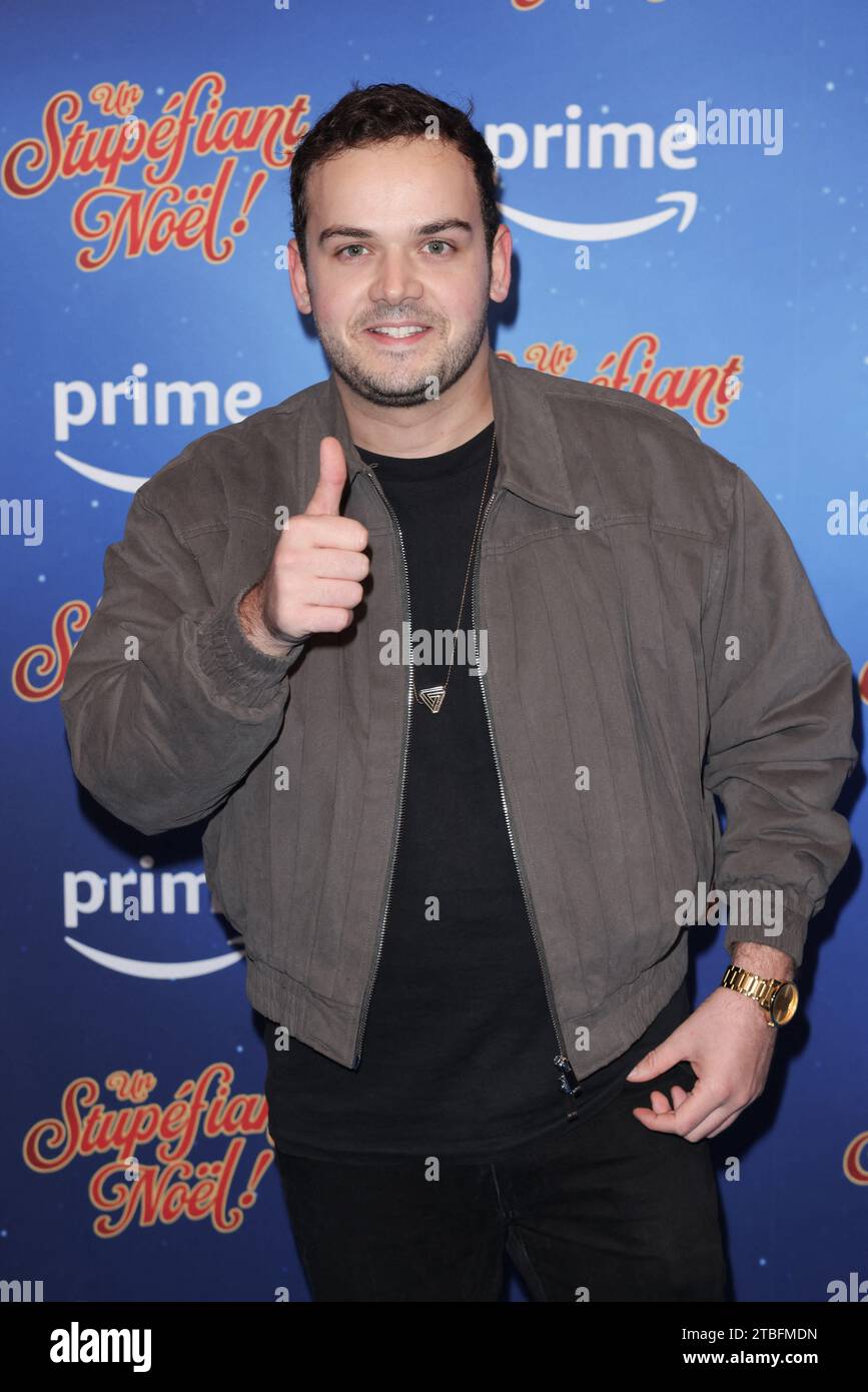Paris, France. 06th Dec, 2023. Maxime Tabart attends the premiere of ...