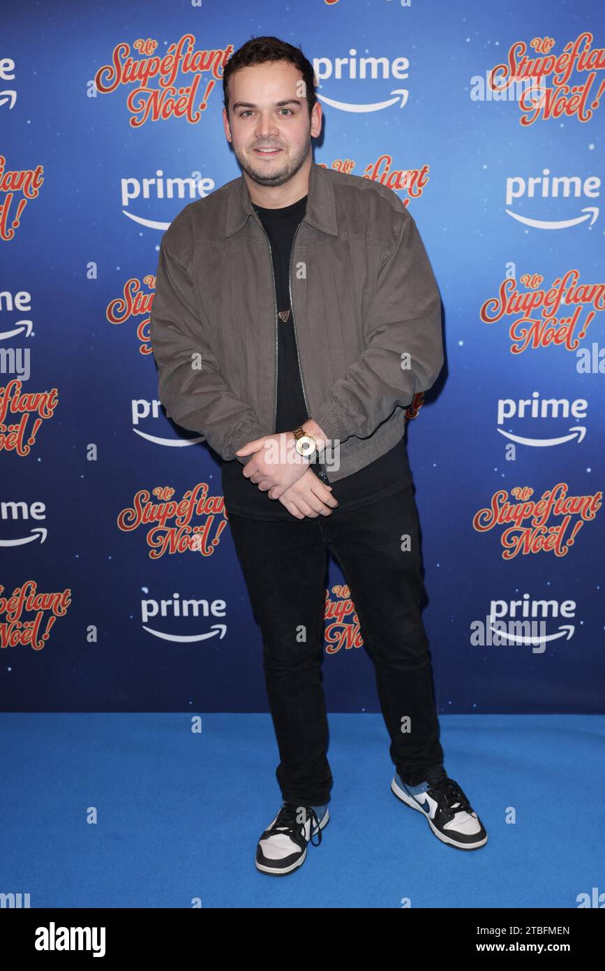 Paris, France. 06th Dec, 2023. Maxime Tabart attends the premiere of ...