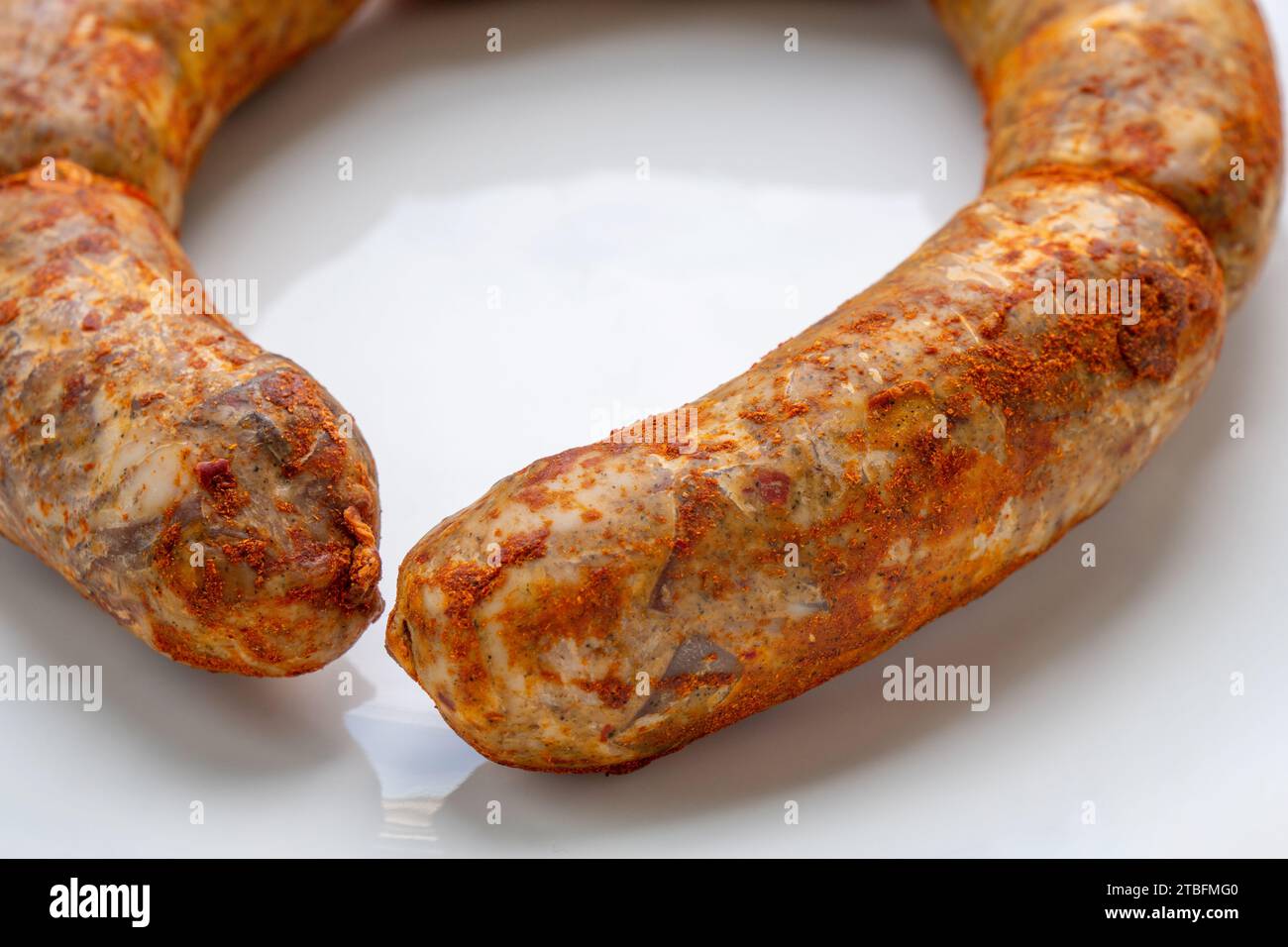 Traditional Georgian sausage Kupati, mainly produced in the Mingrelia ...