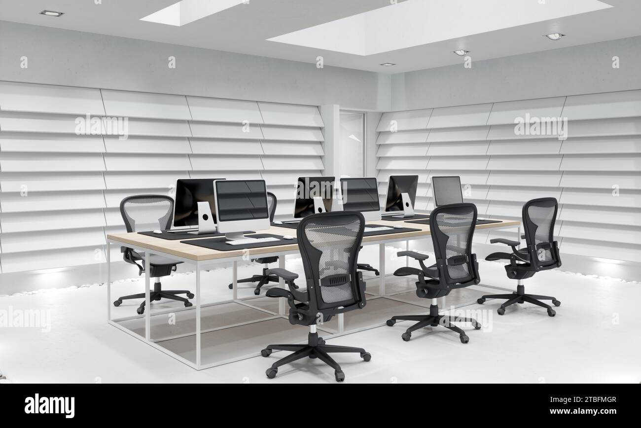 Modern office space Stock Photo - Alamy