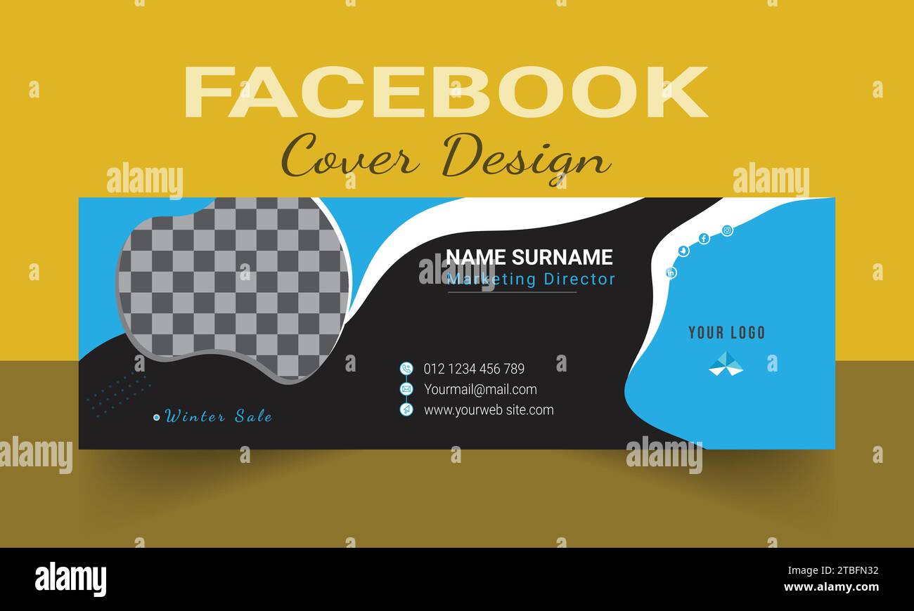 Social Media Cover Design. Facebook and LinkedIn Cover, Post& Story ...