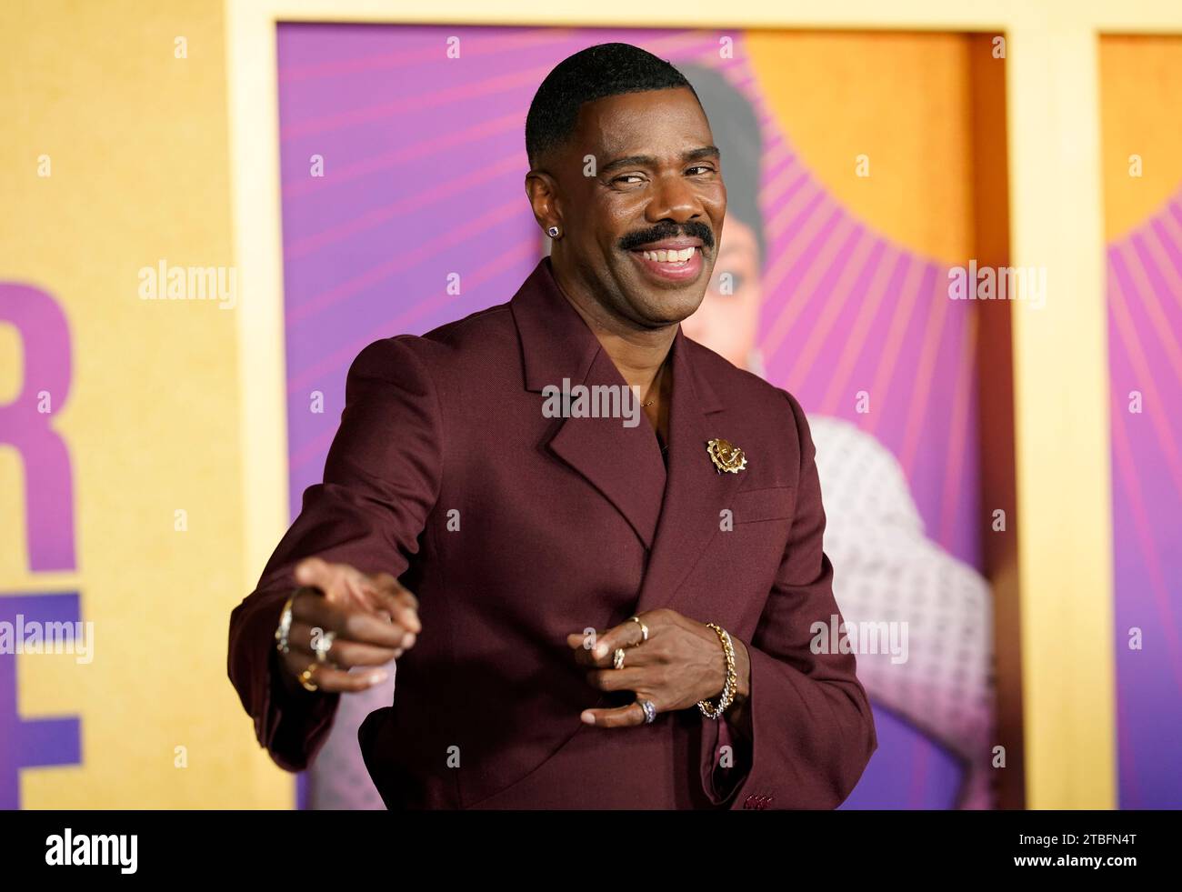 Colman Domingo, a cast member in "The Color Purple," poses at the ...
