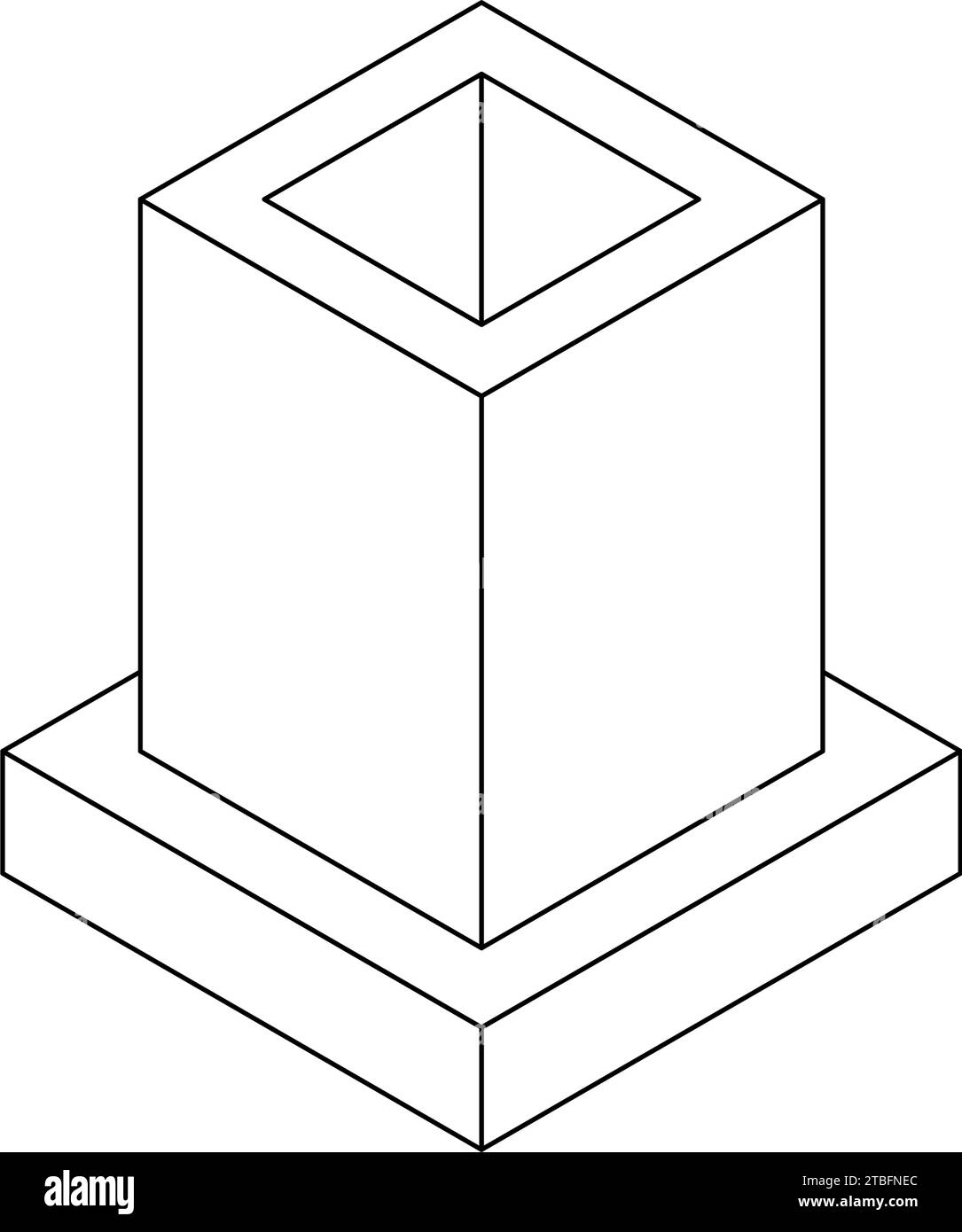 Illustration of building structure, isometric illustration of steel frame (Steel), Vector ...