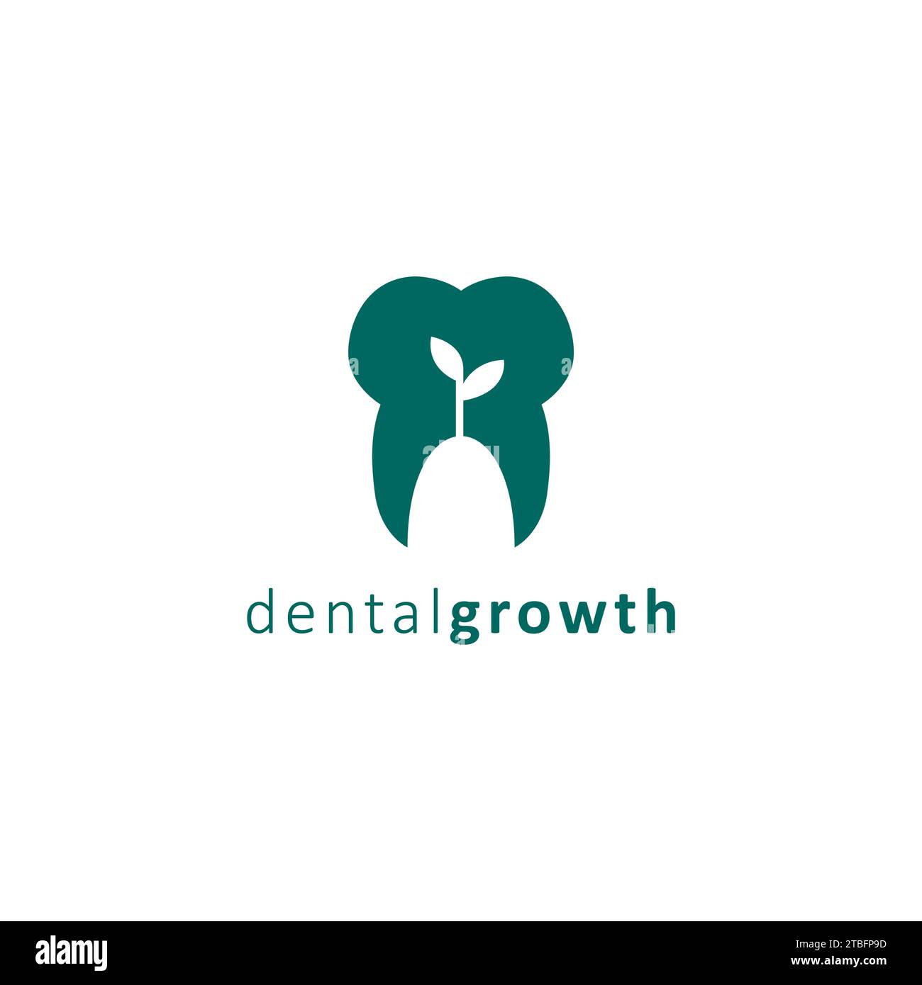 Dental Growth Logo Simple. Dental Care Logo Stock Vector Image & Art ...