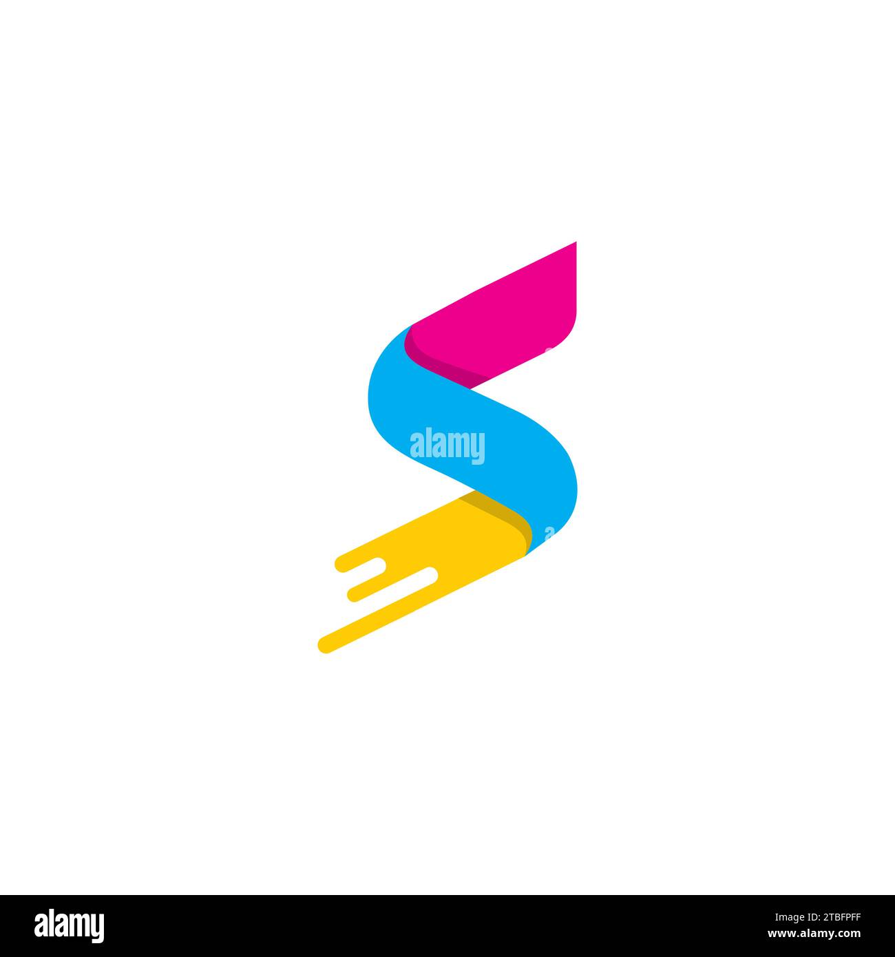 S paint Logo Simple. Letter S Logo Stock Vector Image & Art - Alamy