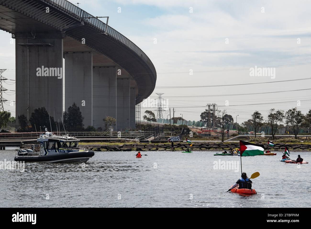Yarra River, Melbourne, Australia. December 7th 2023, Melbourne ...