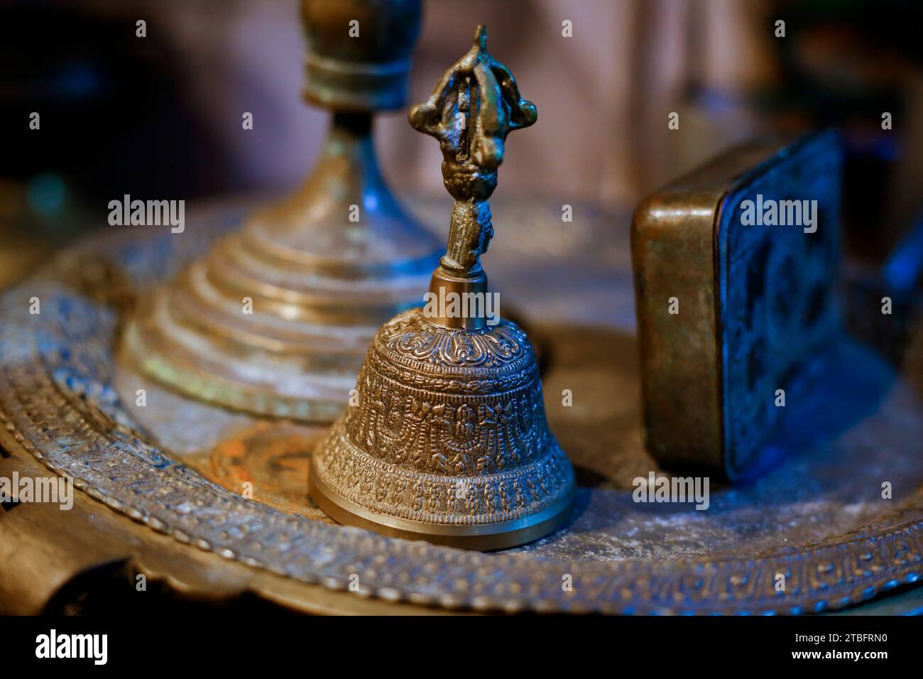 Traditional brass house item hi-res stock photography and images - Alamy