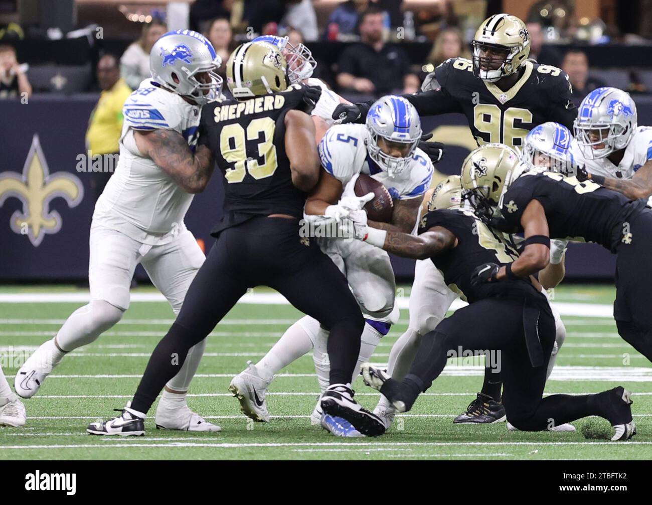 New Orleans, USA. 03rd Dec, 2023. New Orleans Saints defensive tackle ...