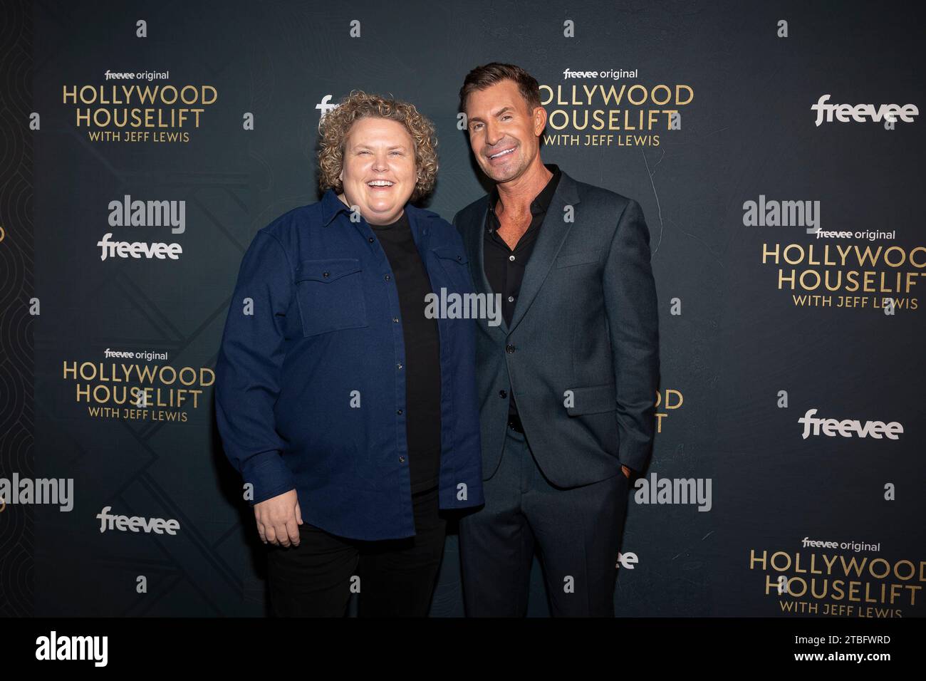 West Hollywood, USA. 06th Dec, 2023. Fortune Feimster and Jeff Lewis ...