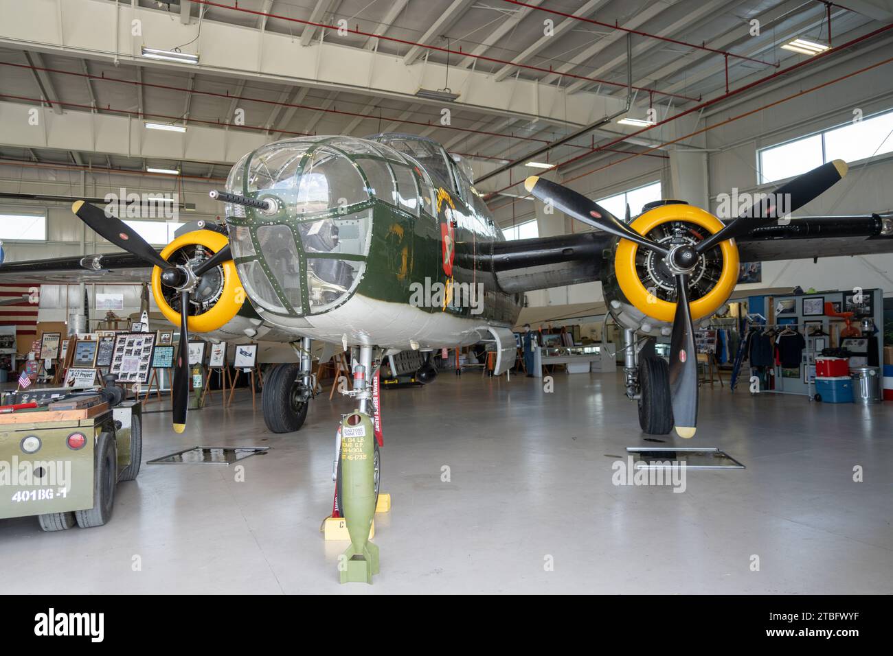The Champaign Aviation Museum in Dayton Ohio Stock Photo - Alamy