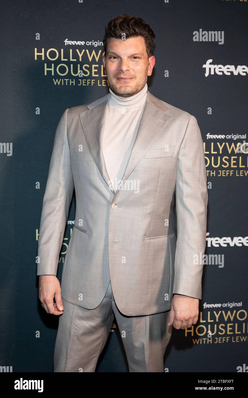 West Hollywood, USA. 06th Dec, 2023. Justin Martindale attends the ...