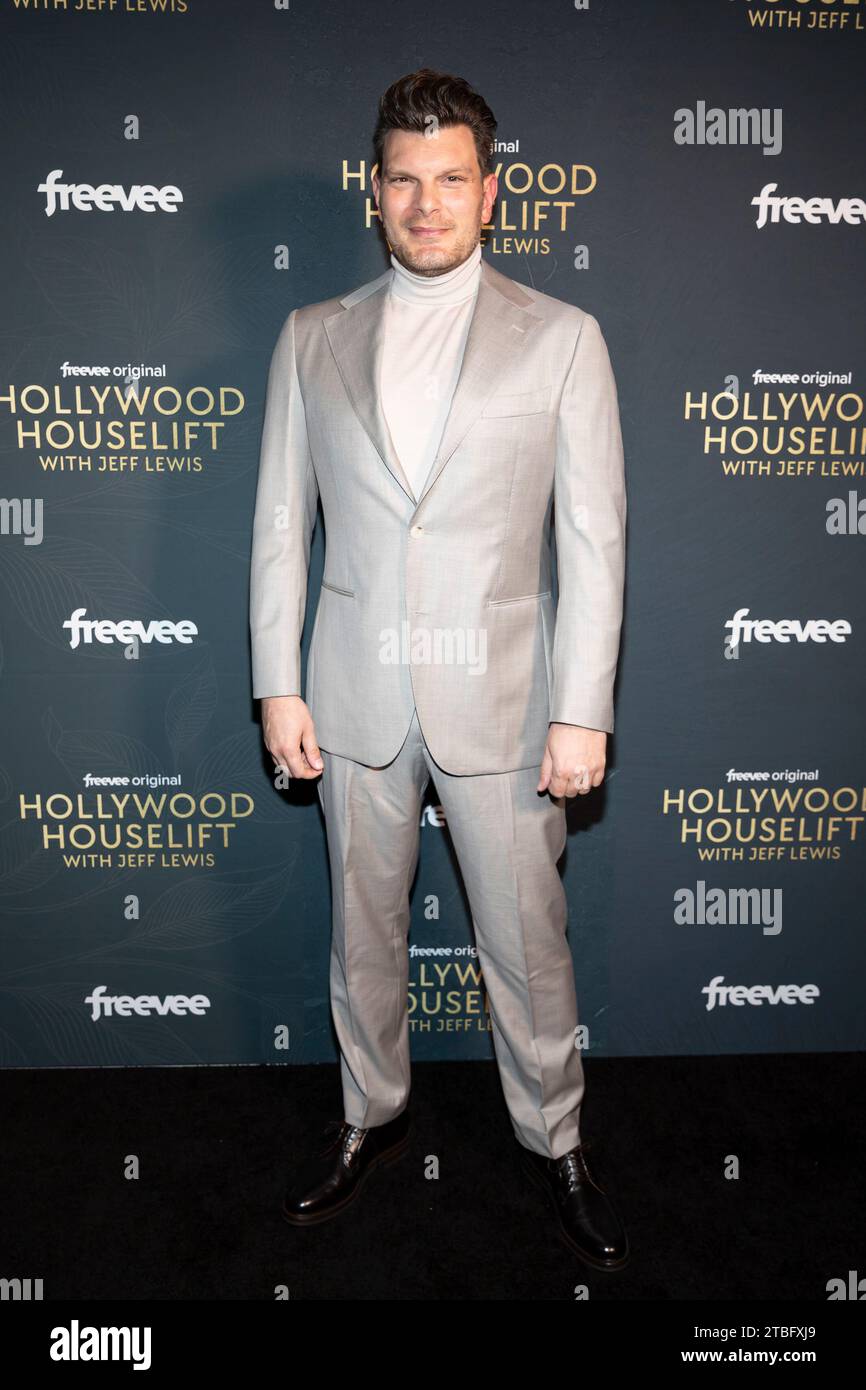 West Hollywood, USA. 06th Dec, 2023. Justin Martindale attends the ...