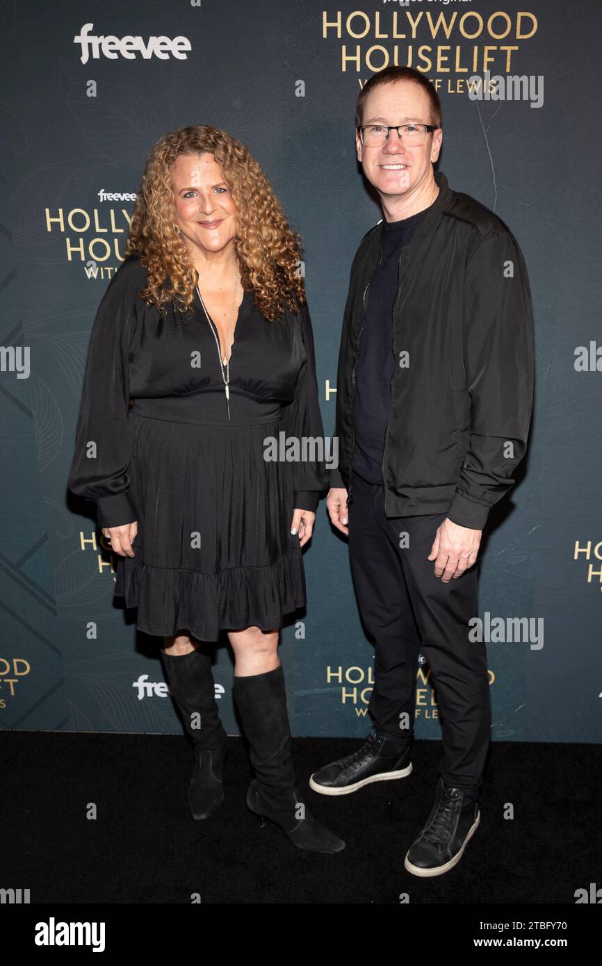 West Hollywood, USA. 06th Dec, 2023. Allison Grodner and Rich Meehan ...