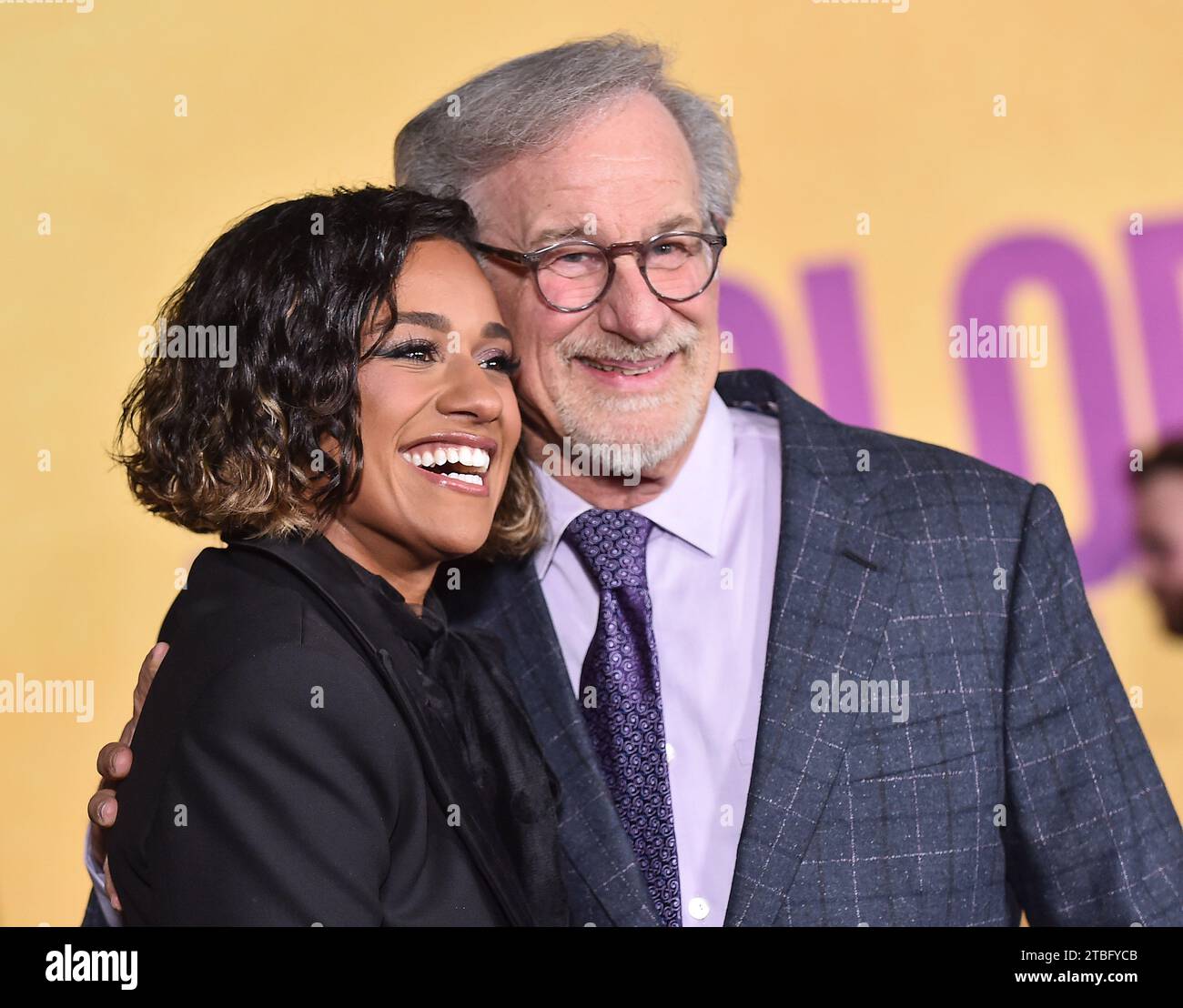 Beverly Hills, USA. 06th Dec, 2023. Ariana DeBose and Steven Spielberg ...