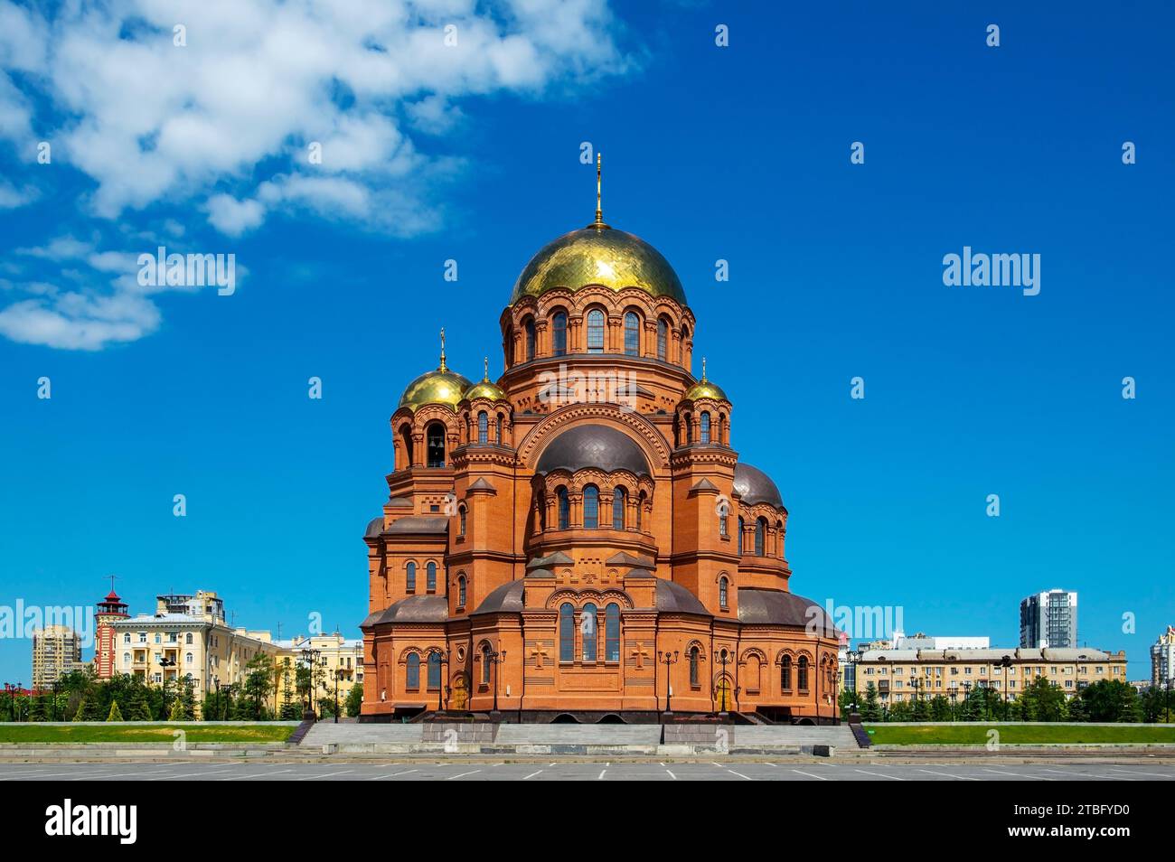Alexander Nevsky Cathedral in Volgograd in Russia Stock Photo - Alamy