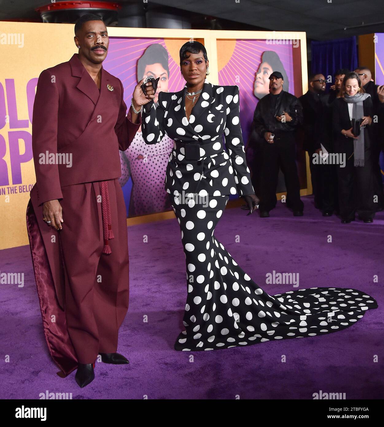 Beverly Hills, USA. 06th Dec, 2023. Colman Domingo and Fantasia Barrino ...