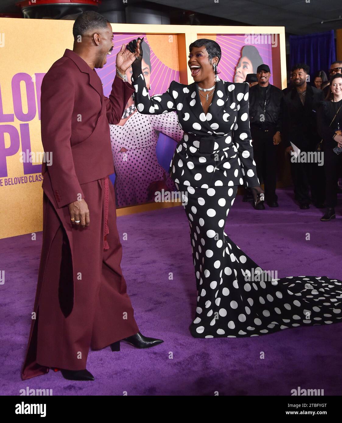 Beverly Hills, USA. 06th Dec, 2023. Colman Domingo and Fantasia Barrino ...