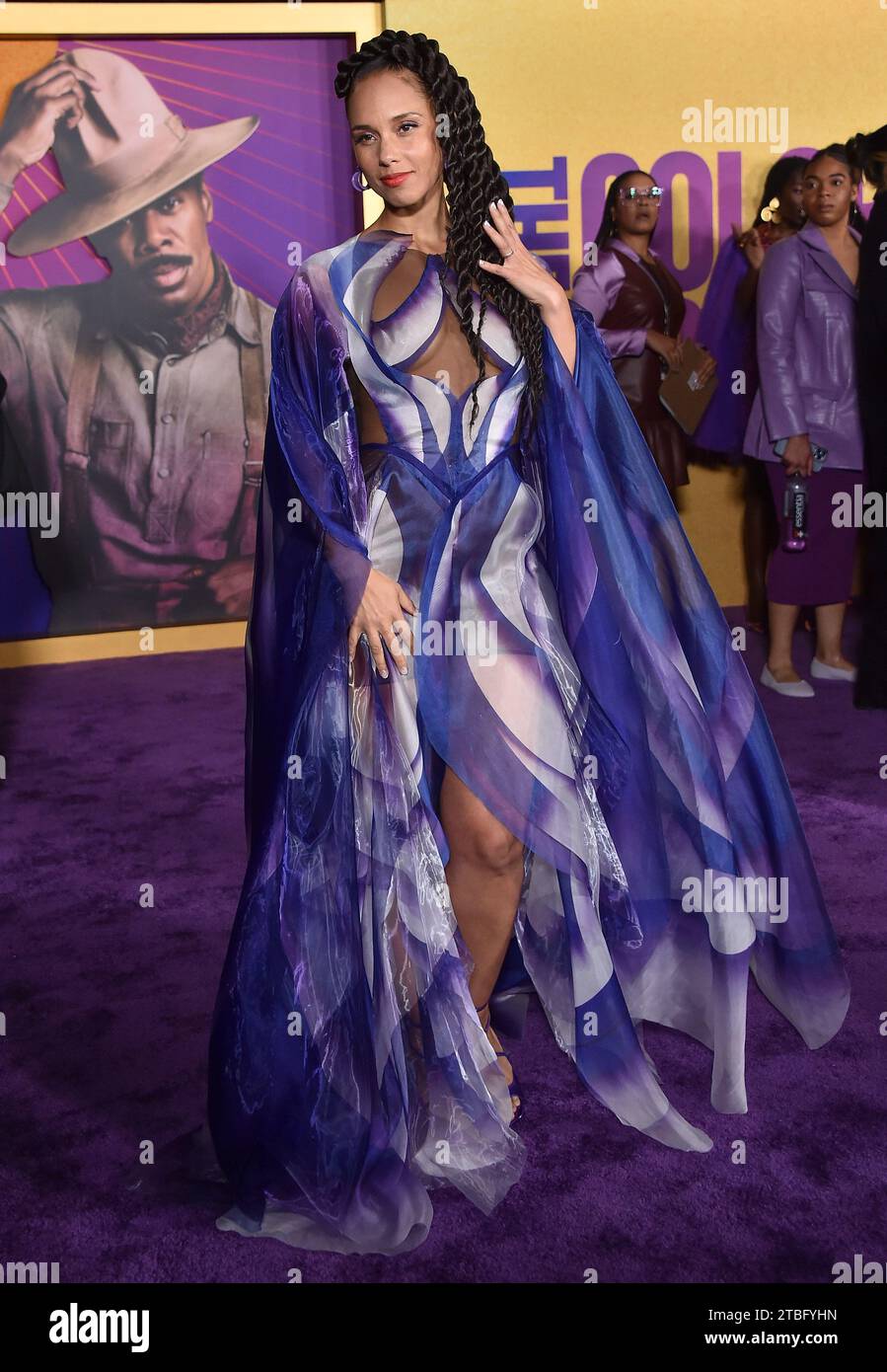 Beverly Hills, USA. 06th Dec, 2023. Alicia Keys arriving at “The Color ...