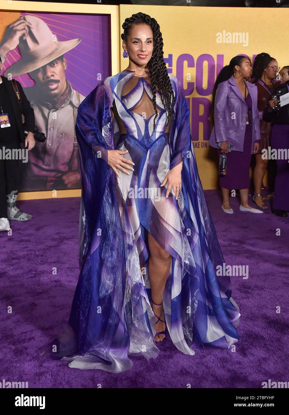 Beverly Hills, USA. 06th Dec, 2023. Alicia Keys arriving at “The Color ...