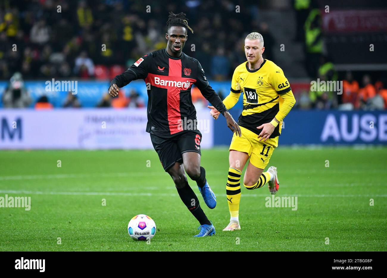 Bundesliga, BayArena Leverkusen: Bayer Leverkusen vs Borussia Dortmund ...