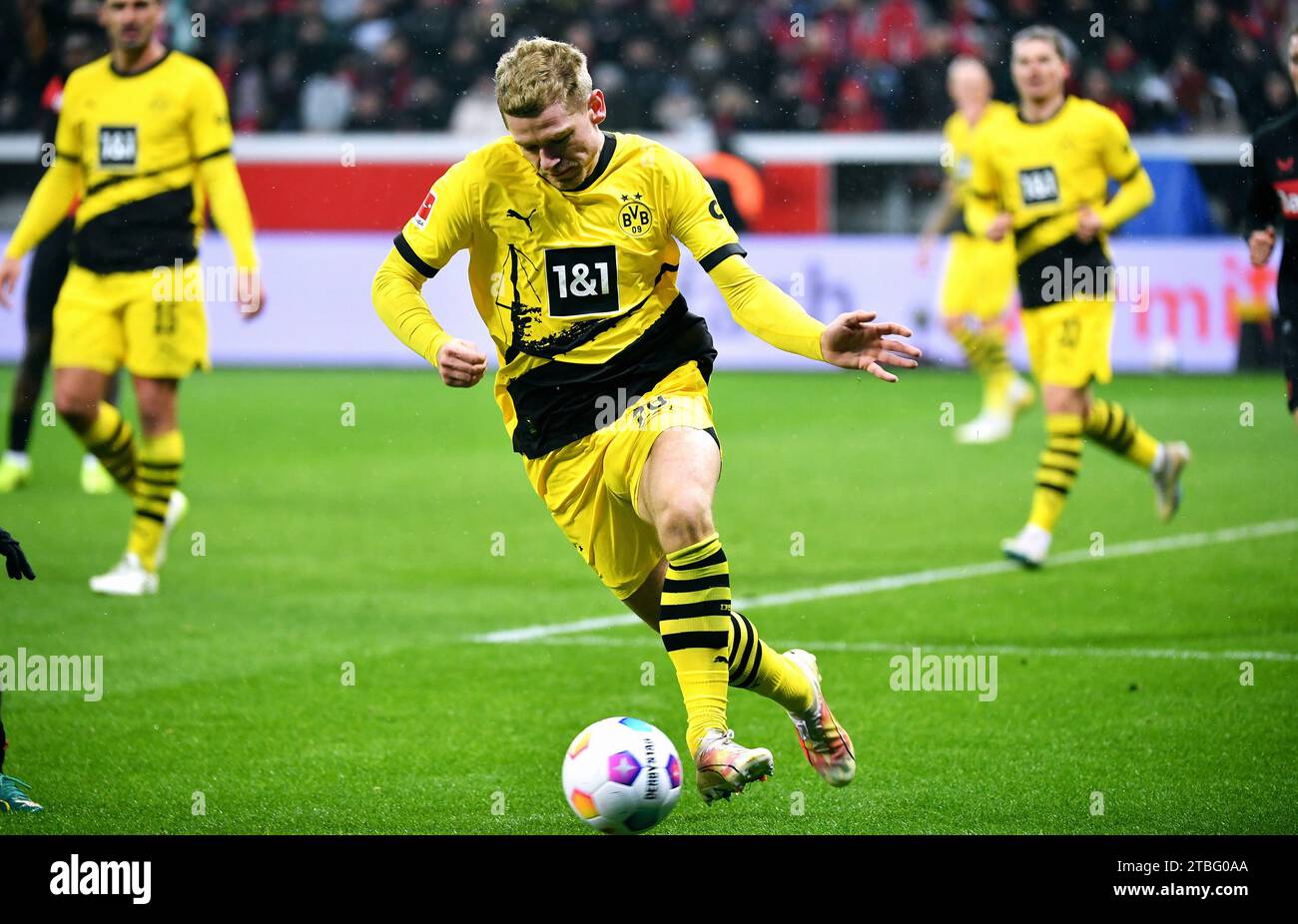 Bundesliga, BayArena Leverkusen: Bayer Leverkusen vs Borussia Dortmund ...