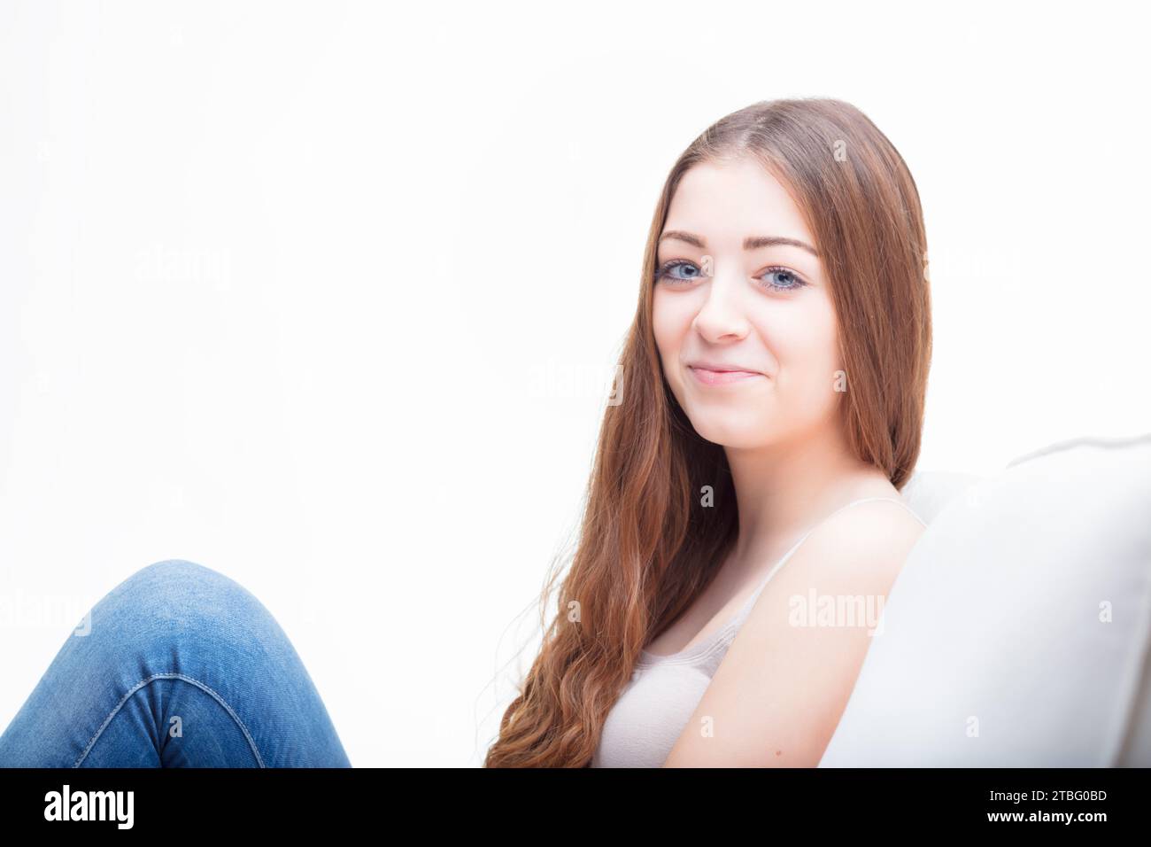 Contented expression hi-res stock photography and images - Alamy