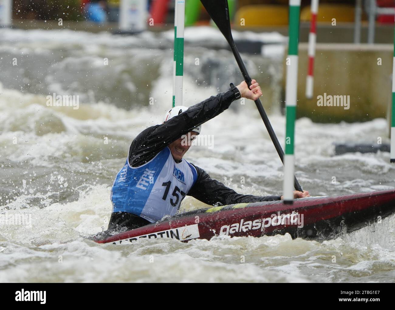 AUBERTIN MAXIME OF GOLBEY EPINAL ST NABORD 1/2 Finale Kayak homme Elite ...