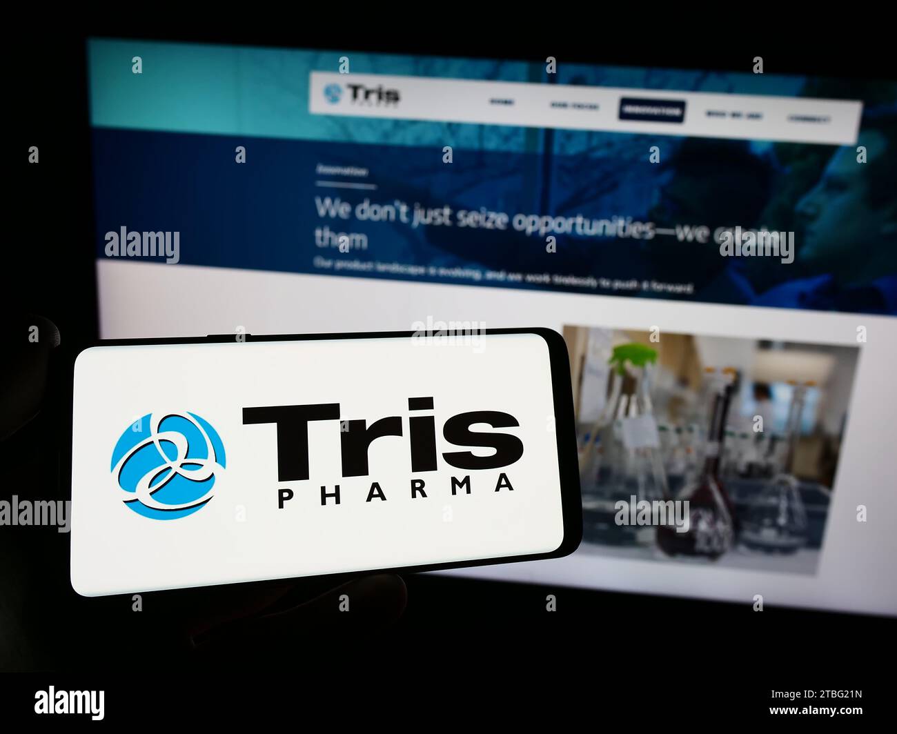 Tris pharma logo hi-res stock photography and images - Alamy