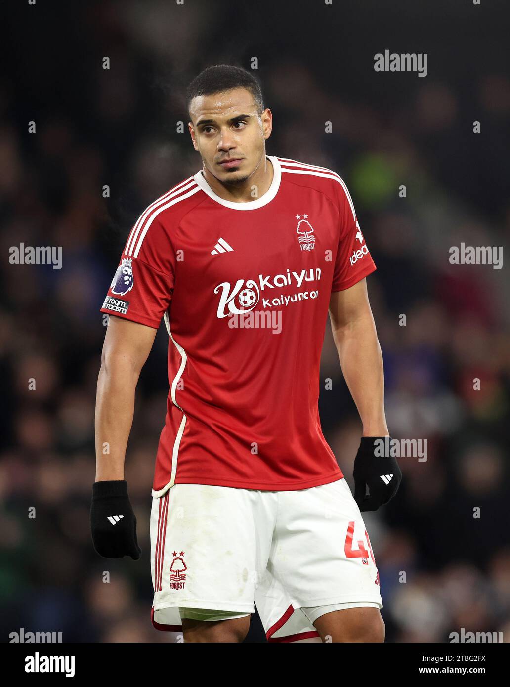 London, UK. 6th Dec, 2023. Murillo of Nottingham Forest during the ...
