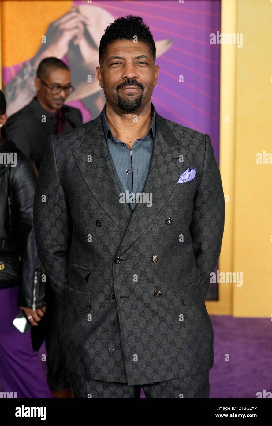 Deon Cole poses at the premiere of the film "The Color Purple" at the ...