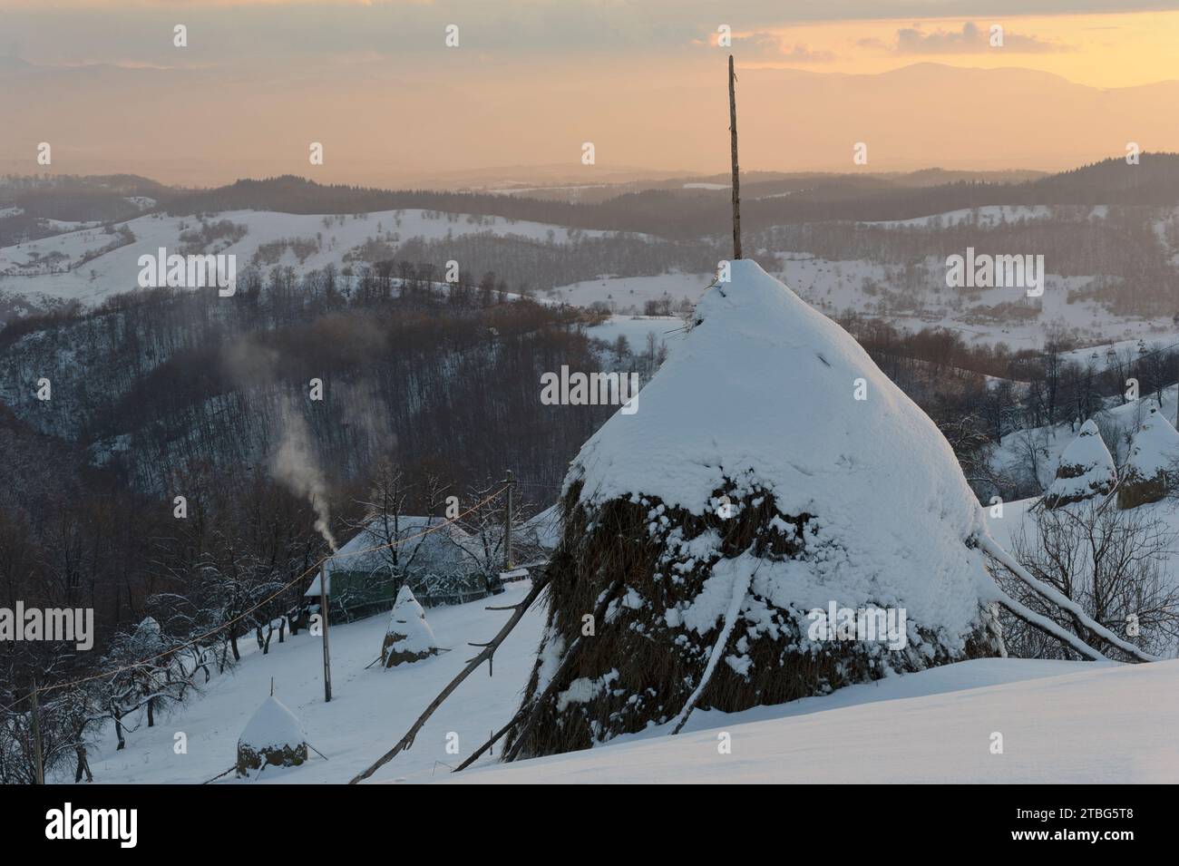 Apuseni mountains, Romania - Winter in a remote, rural, biodiversity ...