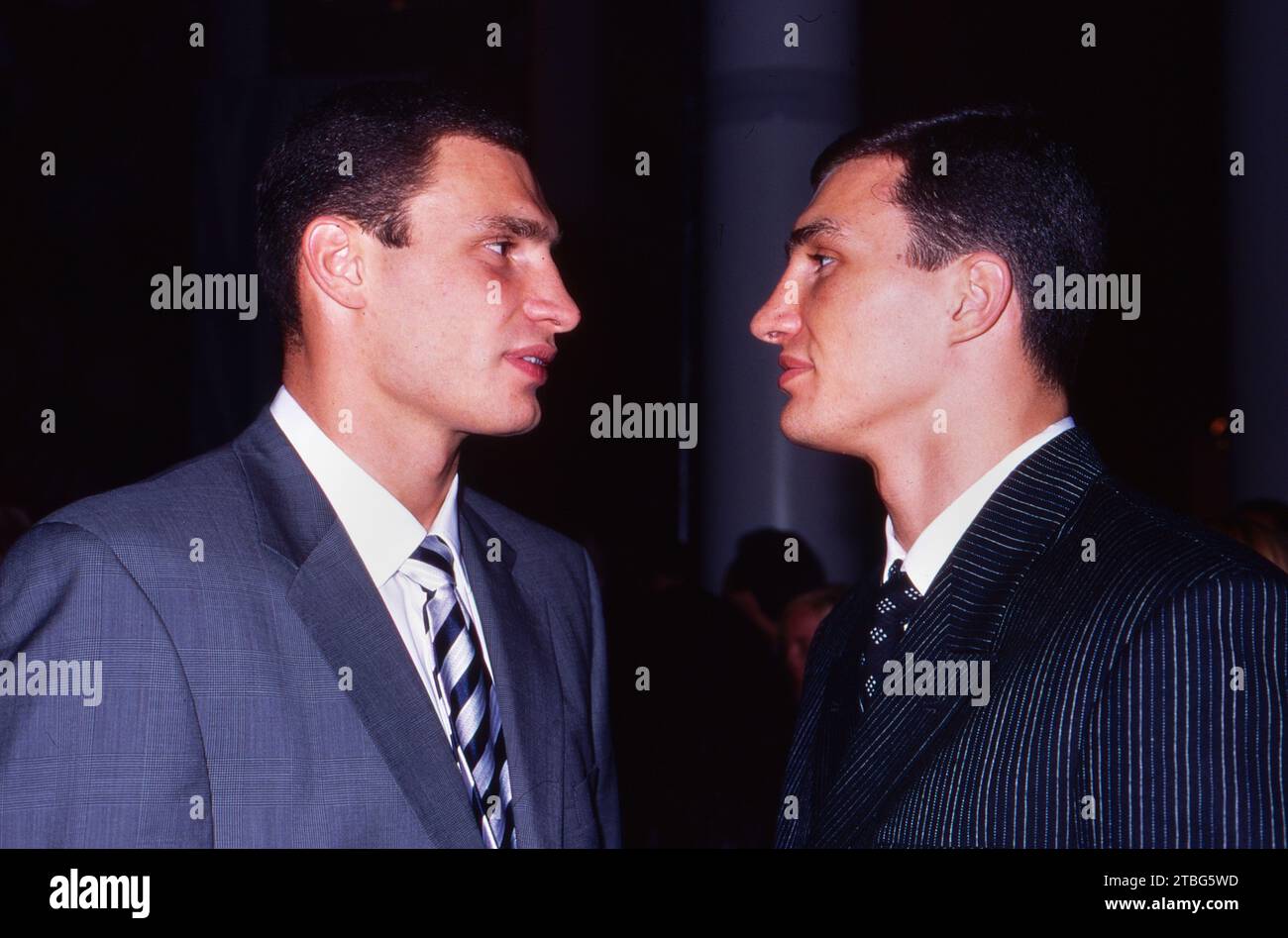 10 Jahre Sport Bild, 1998, Gäste bei der Feier: Vitali Klitschko und ...