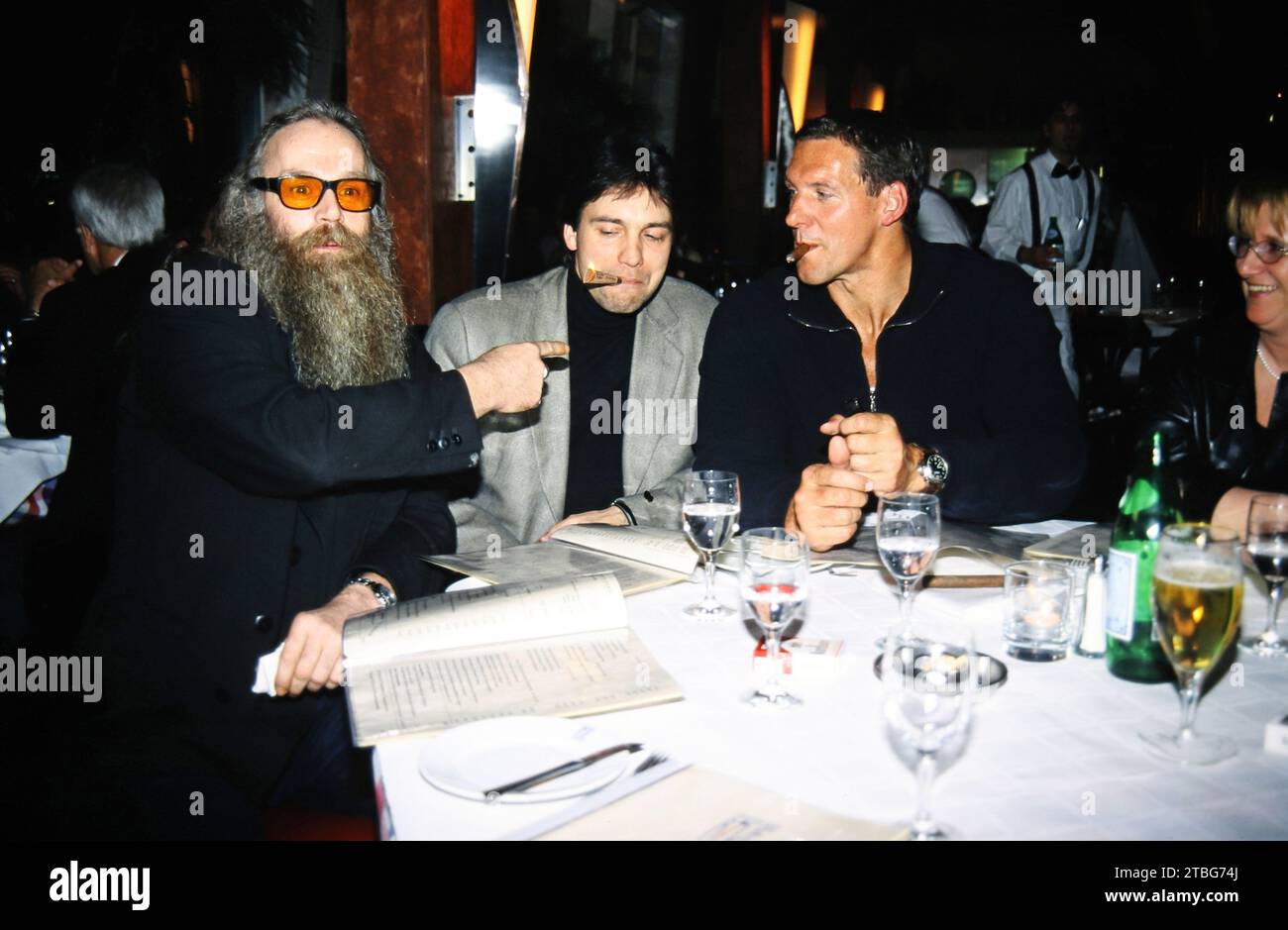 Wolfgang Wolle Krug, Kult-Wirt "vom Zwick" in Hamburg Pöseldorf, mit ...