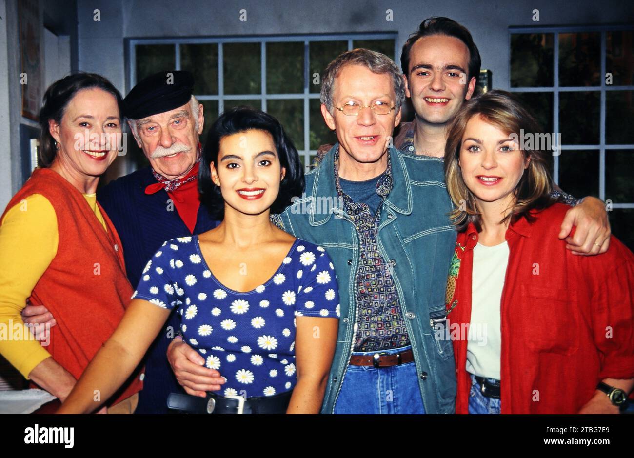 25 Jahre Sesamstraße in Deutschland, Kindersendung, mit den menschlichen Darstellern Denta ...